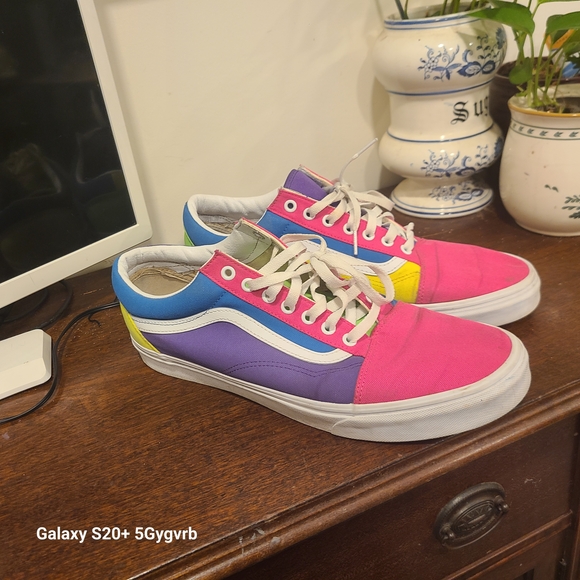 Vans | Shoes | Vibrant Multicolor Sneakers | Poshmark